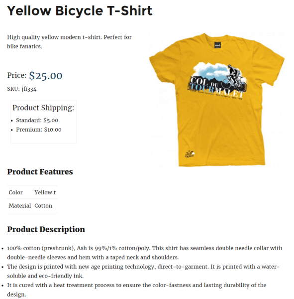 Select Product Page Template • Ecommerce Product Catalog • Implecode